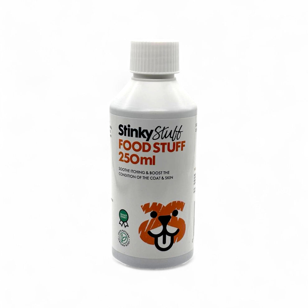 Natural Dog Skin & Coat Supplement for Itchy Skin - Relief - Stinky Stuff